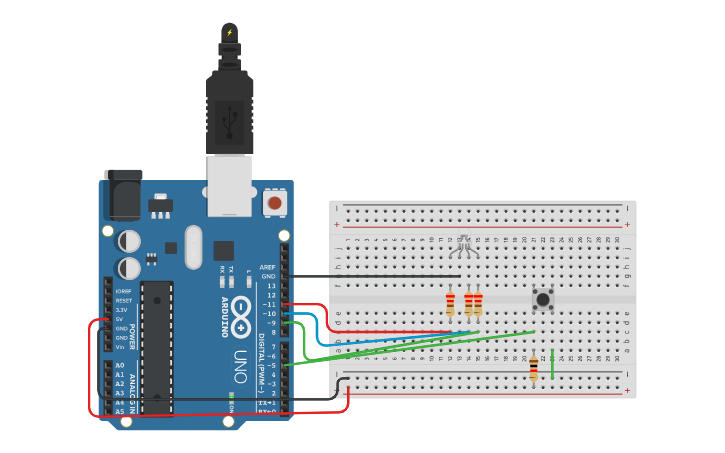 Circuit design Laboratory Activity#4 - Tinkercad
