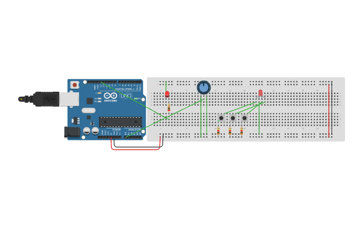 Circuit design With Arduino - Tinkercad