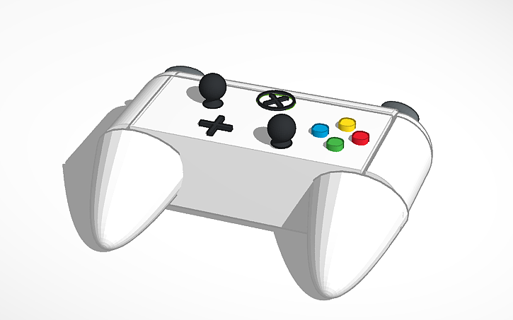 3d Design Xbox Controller Tinkercad