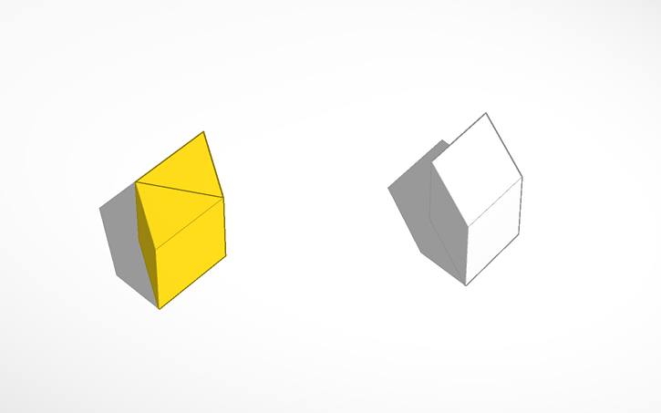 3D design Diamond Shape - Tinkercad
