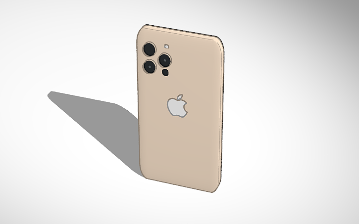 3D design iPhone 12 Pro Max-V2 - Tinkercad