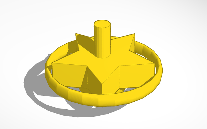 3D design spinning top - Tinkercad