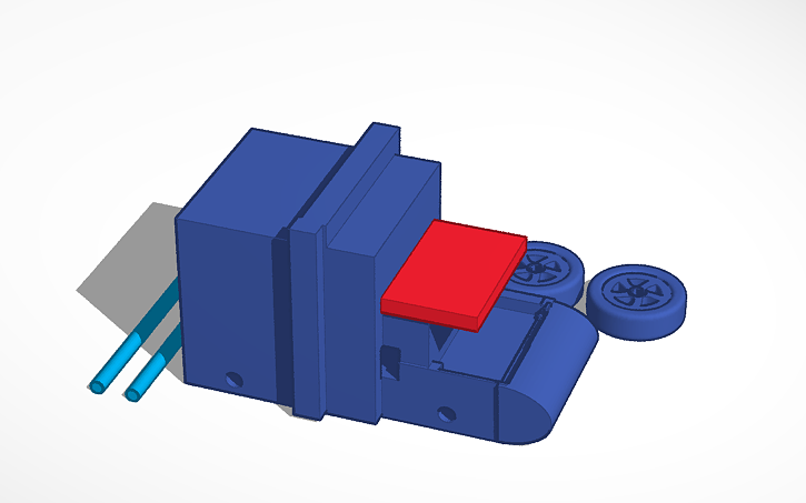 3D design PRINT PLEASE blue | Tinkercad