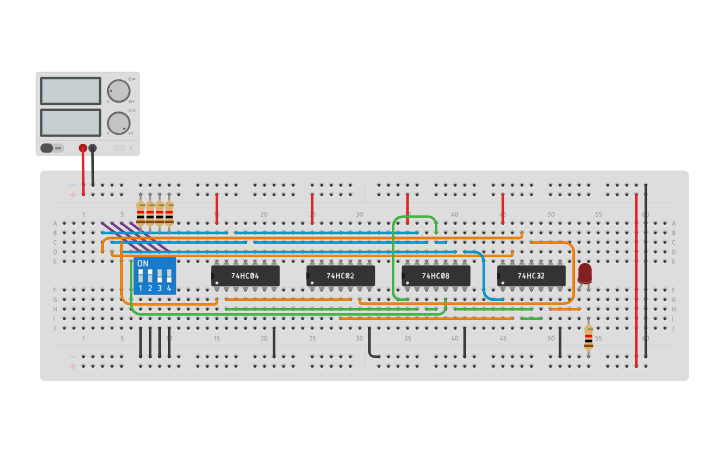 Circuit Design A Bc A B C A B Cd Tinkercad