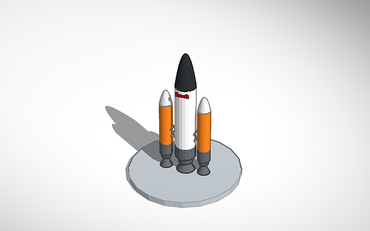 3D design Rocket Space Thing - Tinkercad