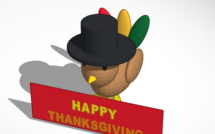 3D design #thanksgiving | Tinkercad