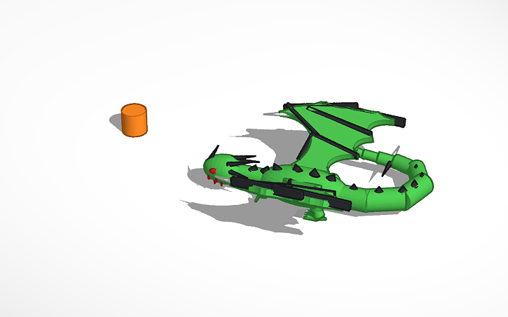 3D design EX Dragon | Tinkercad