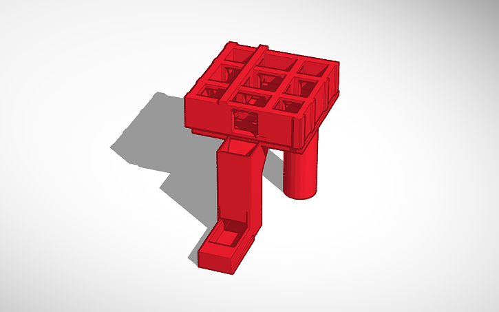 3D design Storage Tower - Tinkercad