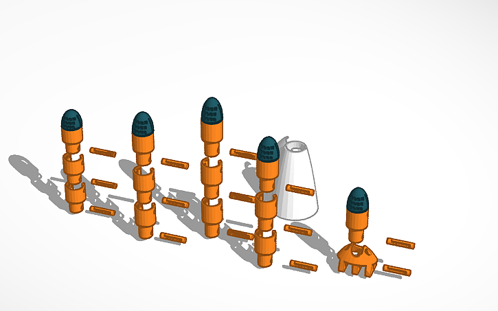 3D design Robotic Prosthetic Hand G5 - Tinkercad