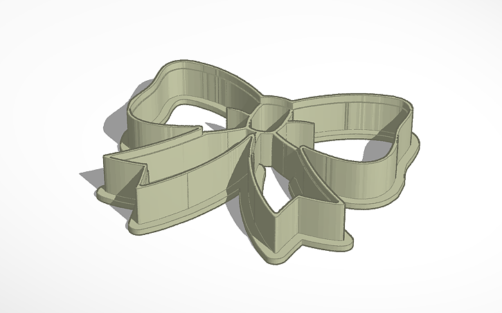 3D design Bow - Tinkercad