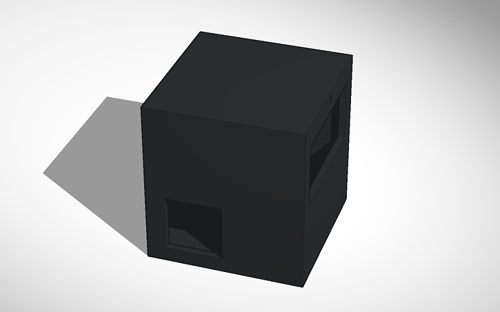 3D design Raspberry Pi 3 CUBE PC | Tinkercad