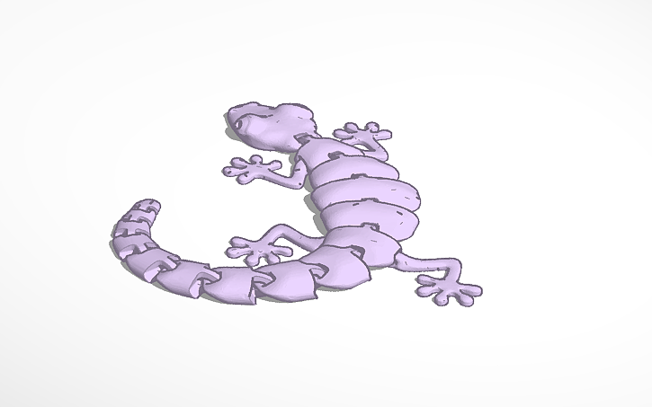 3D design Lizard~Carolina | Tinkercad