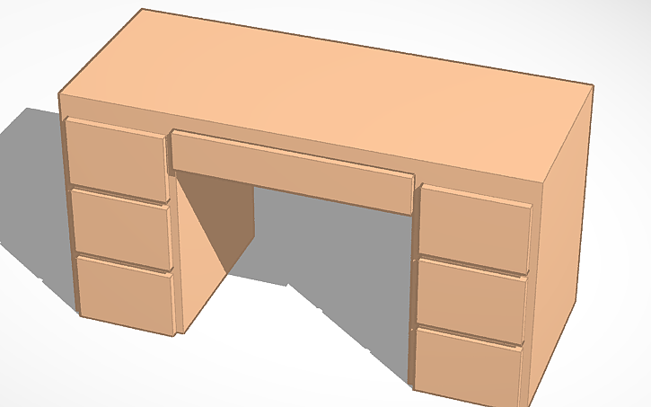 3D design Table - Tinkercad
