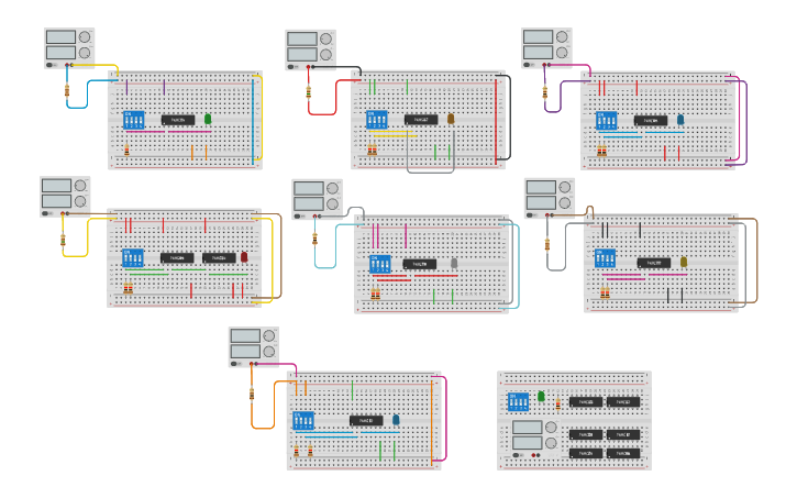 Circuit design Laboratory Exp.2 - Group 3 | Tinkercad
