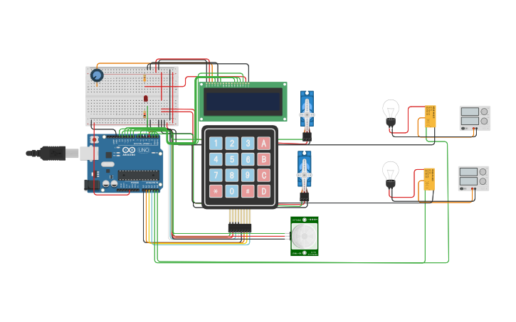 Circuit Design Examen De Aqui Ii Tinkercad