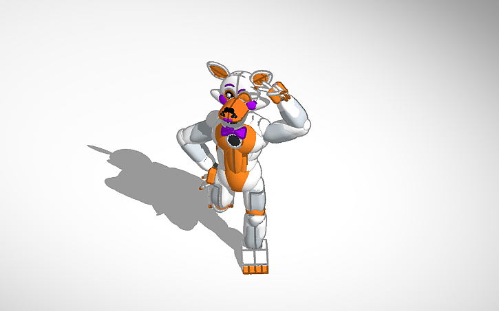 3d Design Fnaf Lolbit Updated Version Original From My Other Profile