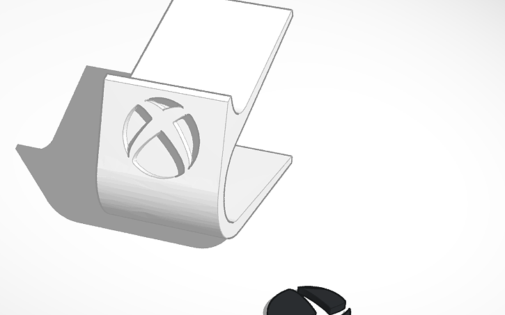 3D design X-Box Controller Holder! - Tinkercad