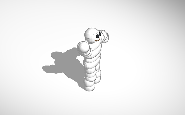 3D design Michelin Men CC 2017 - Tinkercad