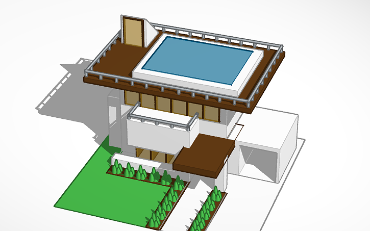 3D design cOoL hOuSe | Tinkercad