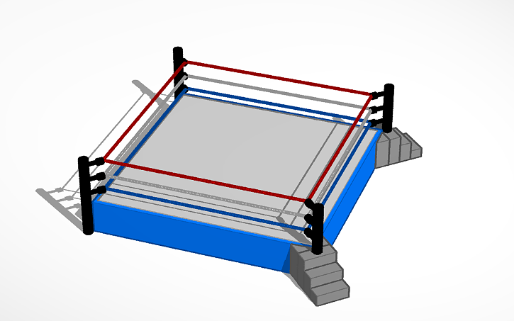 3D design wwf ring | Tinkercad