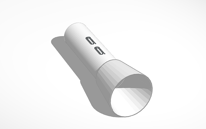 3D design Portable Handheld Torch | Tinkercad