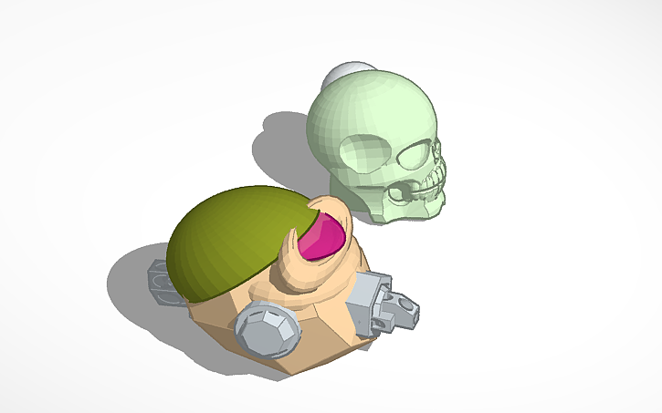 3D design GAS MASK #1, #2. | Tinkercad