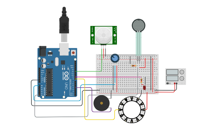 Circuit design SmartLab Final - Tinkercad