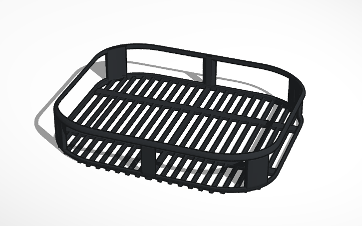 3D design roof rack - Tinkercad