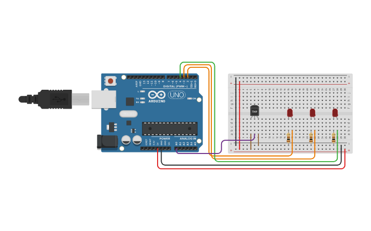 Circuit Design Temperature Sensor Arduino Tinkercad 0512