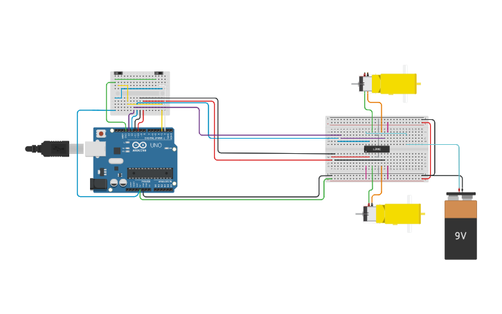 Circuit Design Robot Line Follower Arduino Dengan Sensor Ir Dummy 4233