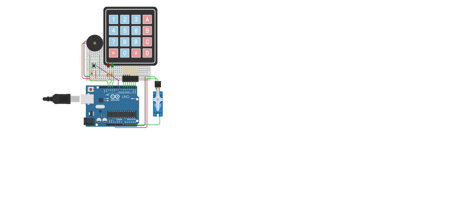 Circuit Design Дз 5rfid датчик Tinkercad