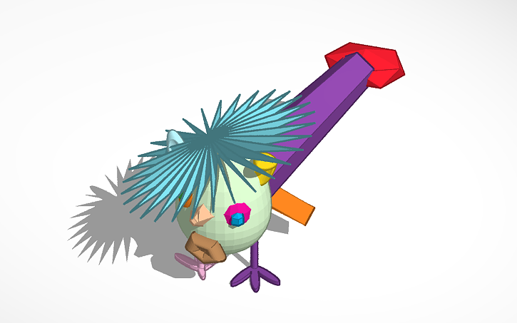 3D design Bodacious Leelo-Hitler - Tinkercad