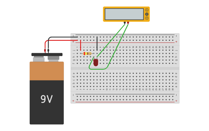 Circuit design Montaje 4 | Tinkercad