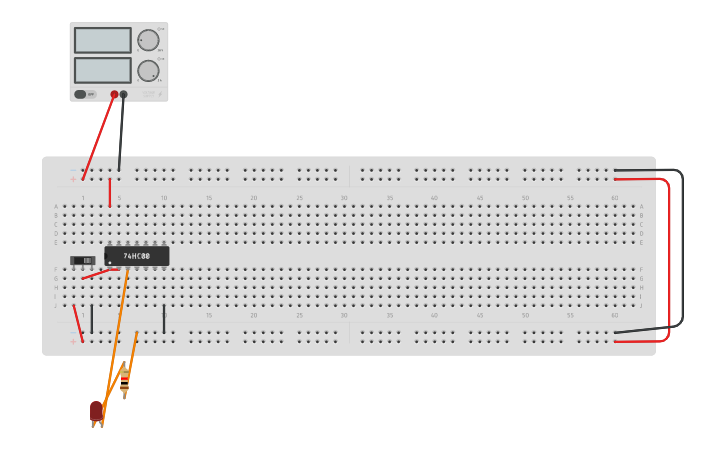 Circuit design 1-a - Tinkercad
