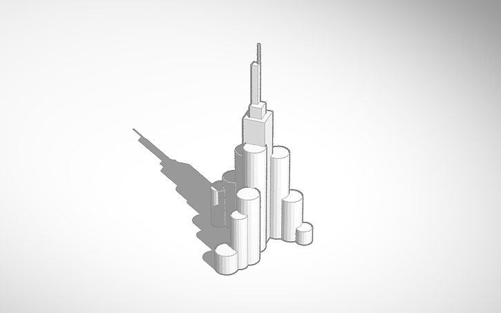 3D design kr31302 famous building | Tinkercad