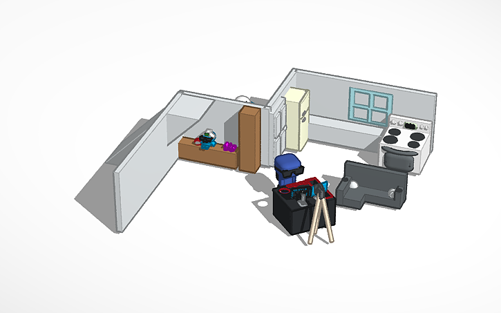 3D design dani's office - Tinkercad