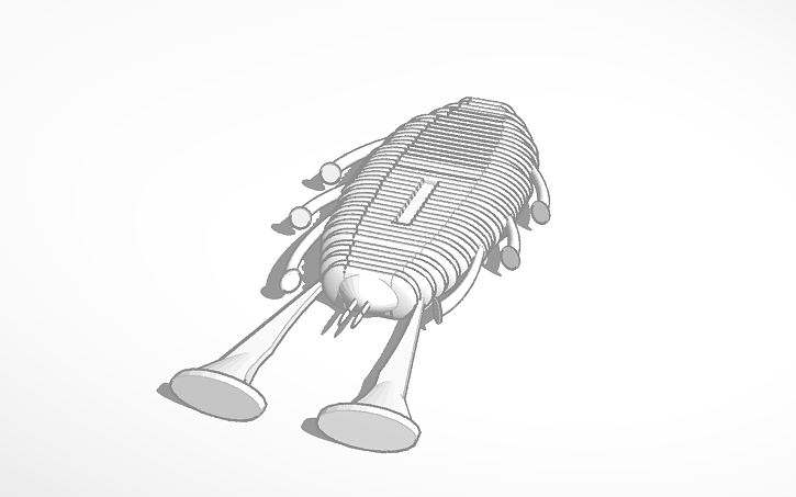 3D design Original Super SmashBug Creature - Tinkercad