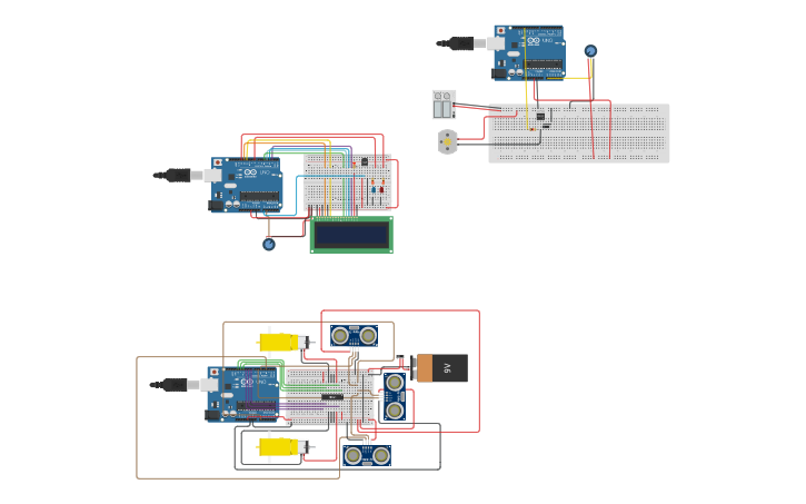 Circuit Design Smart Irrigation Tinkercad 9281