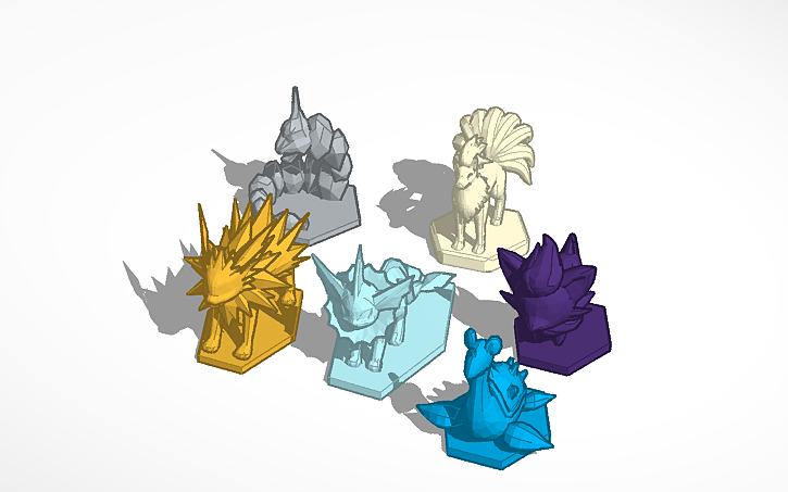 3D design pokemon | Tinkercad