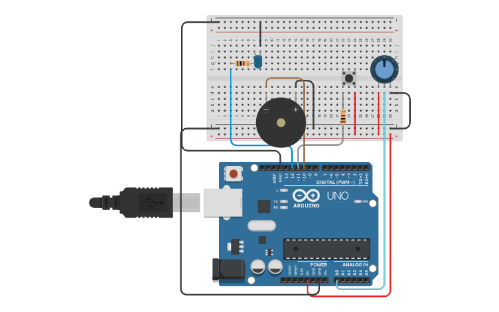 Circuit design Atividade Revisão SE 25/04/23 - Tinkercad
