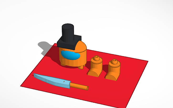 3D design Among us | Tinkercad