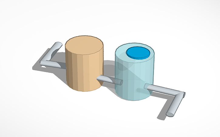 3D design Water filter - Tinkercad