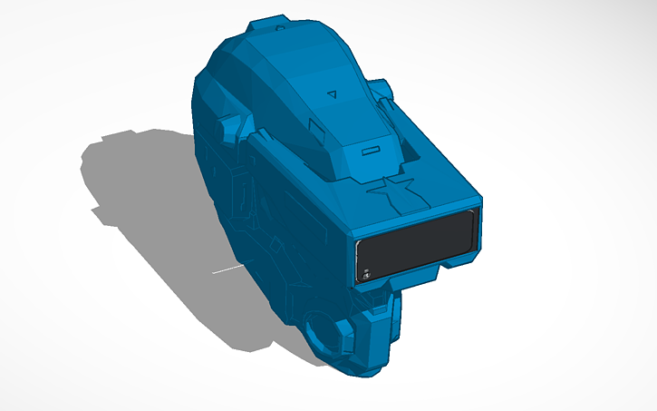 3D design VR Helmet wearable - Tinkercad