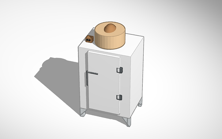 3D design #famousinventions-refrigerator - Tinkercad