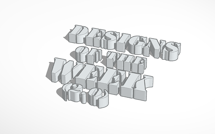 3d Design Designs Of The Week 2 62 Tinkercad