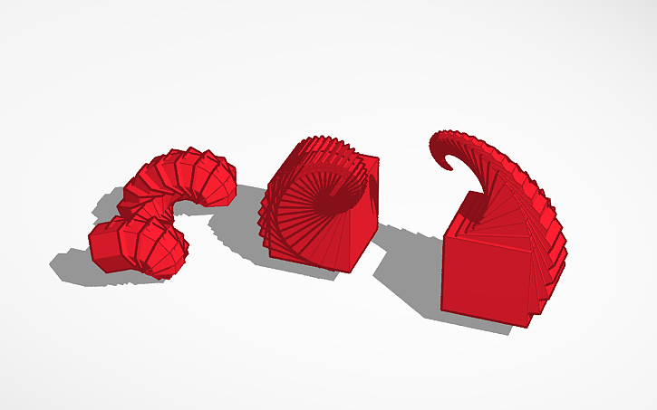 3D design tails - Tinkercad