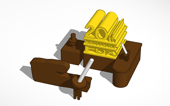 3D design 20th century fox - Tinkercad