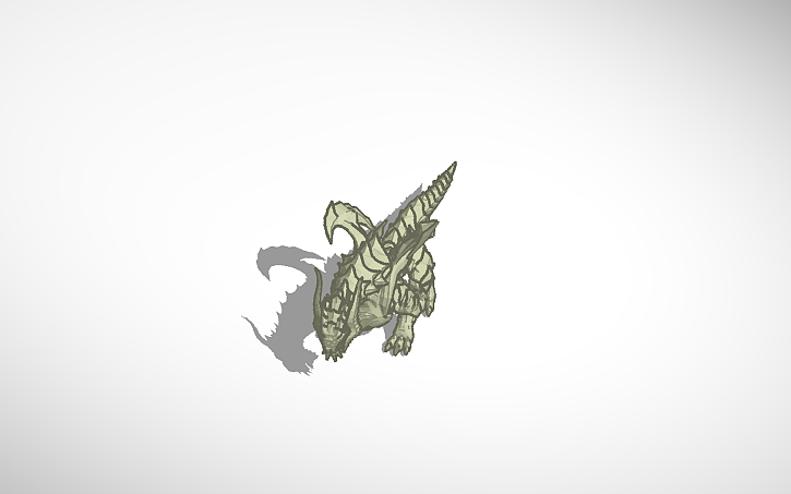 3D design Antharas - Tinkercad