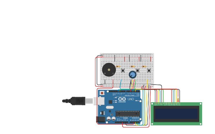 Circuit Design Курсовая Таймер Tinkercad