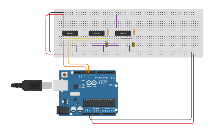 Circuit design Lab 2C | Tinkercad